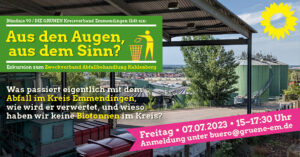 07. Juli 2023: Exkursion zum Zweckverband Abfallbehandlung Kahlenberg – Bündnis 90 / DIE GRÜNEN
